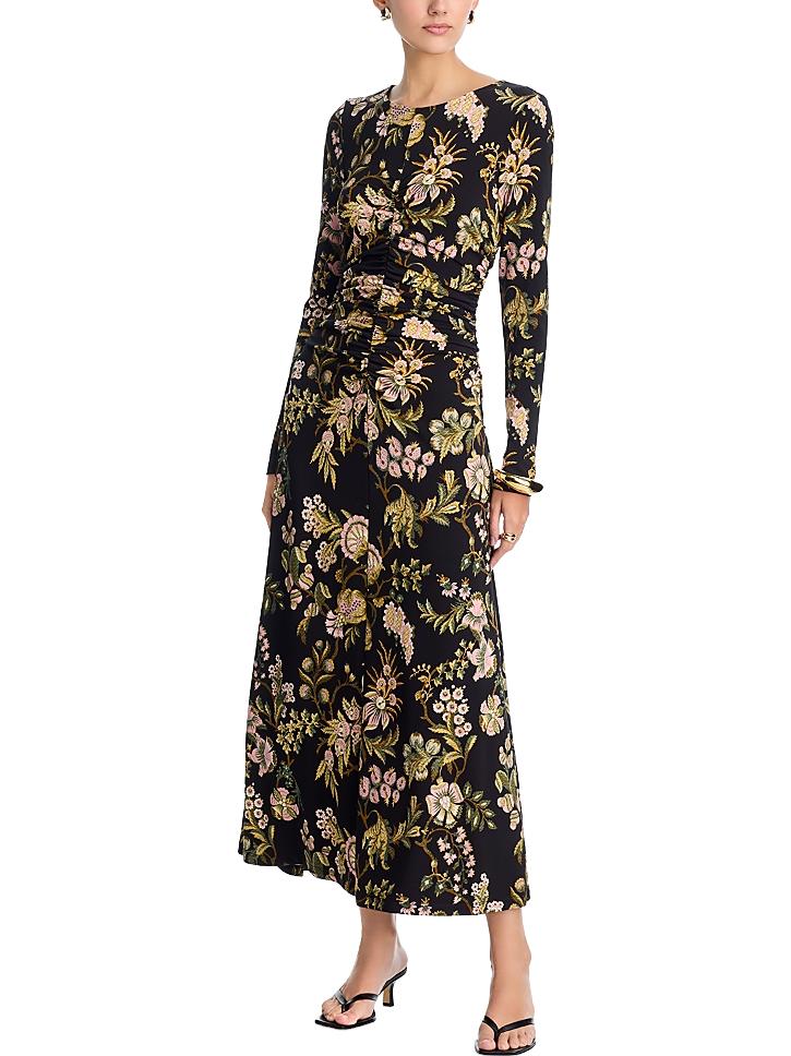 CARA CARA Maisy Ruched Midi Dress